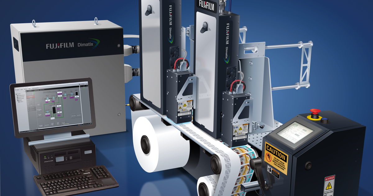 Mini 4300 Series Industrial Inkjet Printbar System | Fujifilm [Sweden]